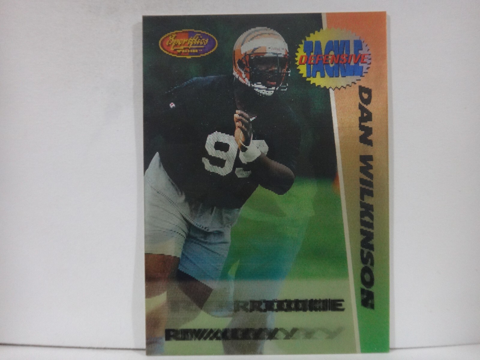 1994 Sportflics 2000 Rookie Rivalry Dan Wilkinson Sam Adams #RR2 Rookie RC | eBay