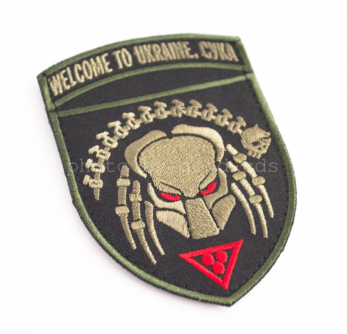 Welcome To Ukraine Predator Morale Patch, Emblem, Chevron. Ukraine Army ...