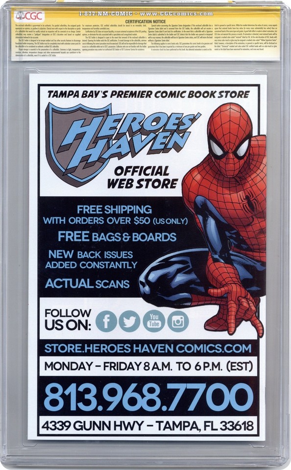 Star Wars #1 Perkins Heroes Haven Giant Size X-Men Homage CGC 9.8 SS ...