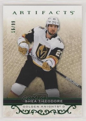2021-22 Upper Deck Artifacts Emerald /99 Shea Theodore #47 | eBay