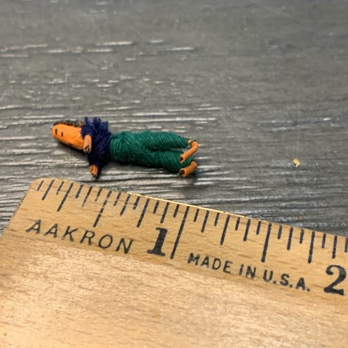 Vintage Guatemalan Worry Dolls Miniature w/ Original Box Hand Crafted ...
