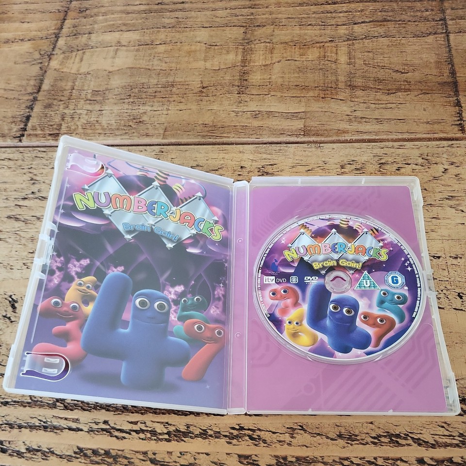 Numberjacks - Brain Gain! (DVD, 2008) | eBay UK