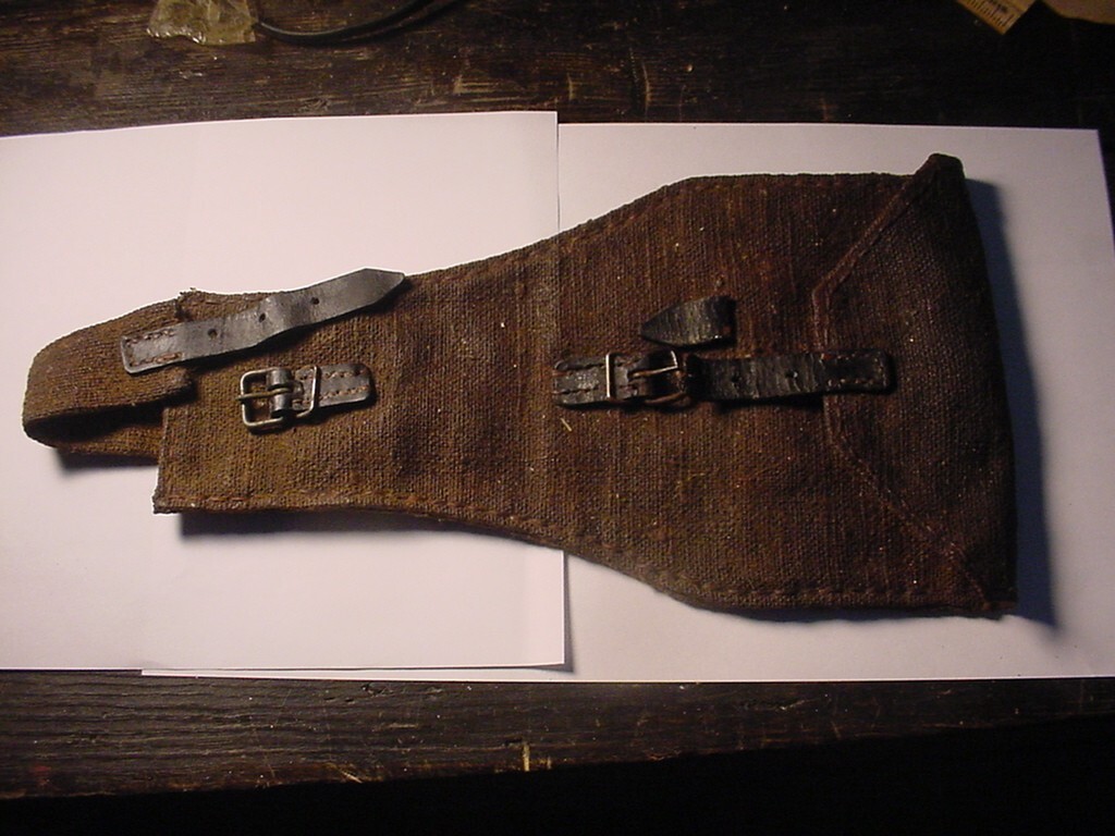 WW1 Artillery Luger Drum 1st model cloth carrier Trommel MP18 German ...