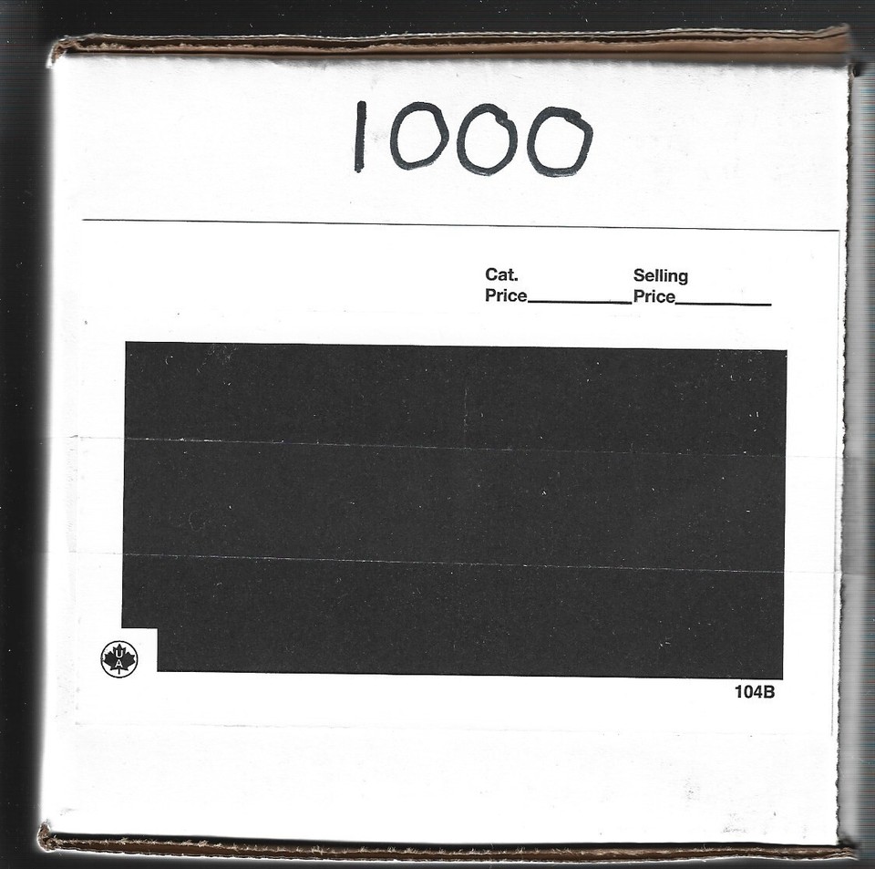 HECO or Uni-Safe 104 Dealer Cards White or Black SELECT COLOR ...
