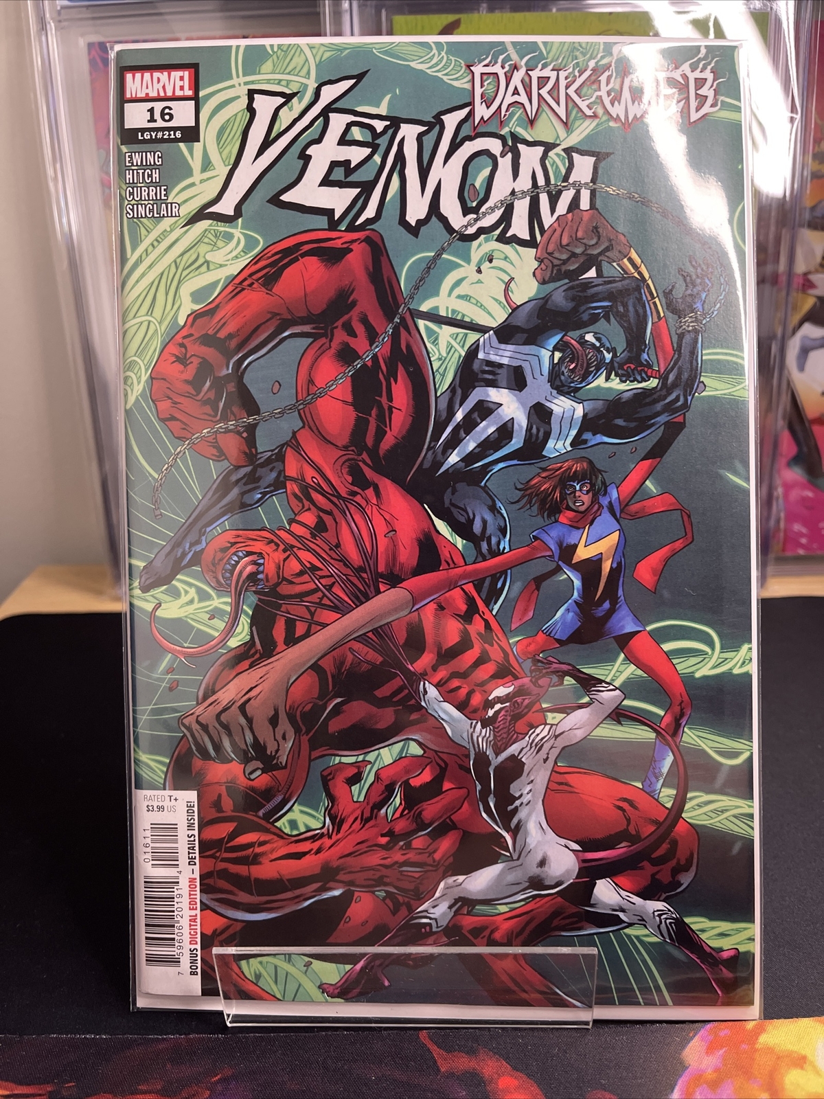 Venom #16 (2023) Marvel Comic Book Hitch Cover A Main Dark Web | eBay