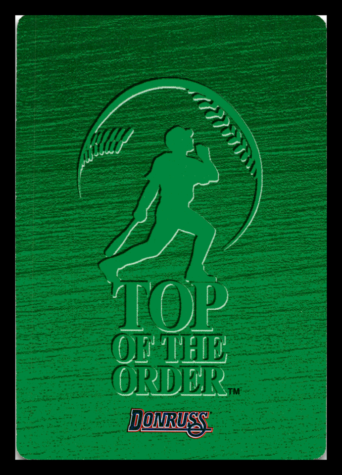 1995 Donruss Top of the Order Jeff Blauser Atlanta Braves Mint | eBay