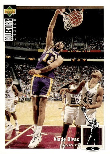 Vlade Divac 1994-95 Collector's Choice #312 NBA Lakers ID:125895 | eBay