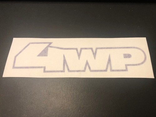 4WP 4 Wheel Parts Sticker Decal 8X2 Purple | eBay
