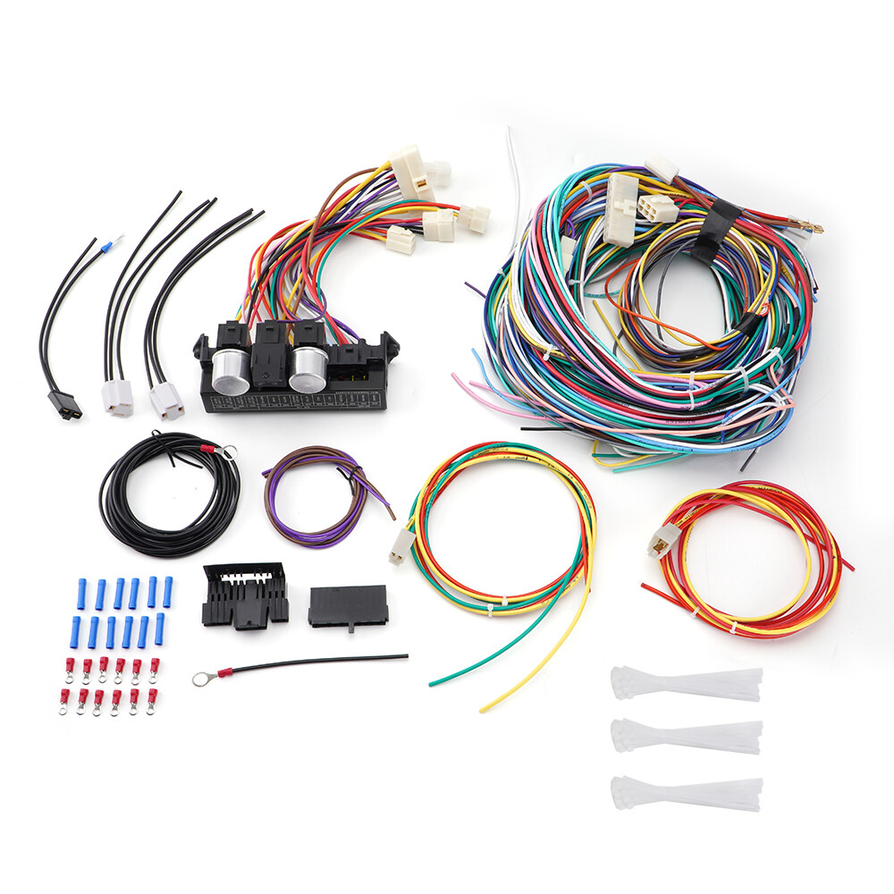 Wiring Harness Wire Kit For 1949-54 Chevy 150 210 12v 24 Circuit 15 ...
