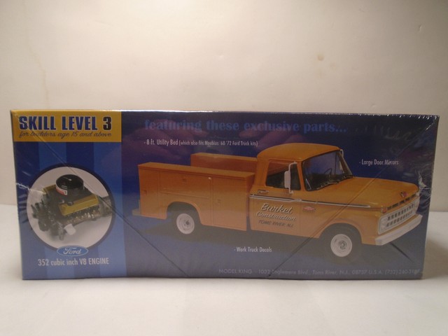 Moebius Models 1/25 1965 Ford F-100 Service Truck for sale online | eBay