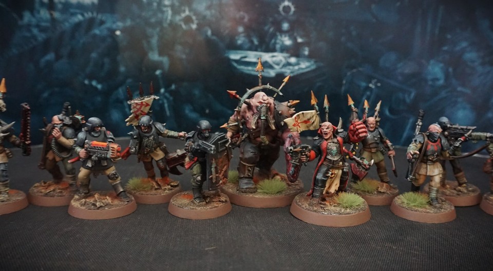 Kill Team: Blooded painted Warhammer 40k Traitor Guard Chaos Space ...