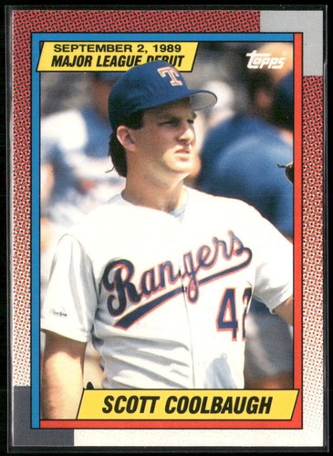 1990 Topps Major League Debut 1989 #25 Scott Coolbaugh | eBay