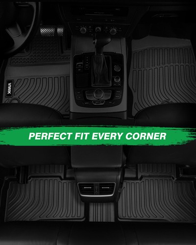 Front & Rear Set Floor Mats Liners For Ford Explorer 2020 2021 2022 6 ...