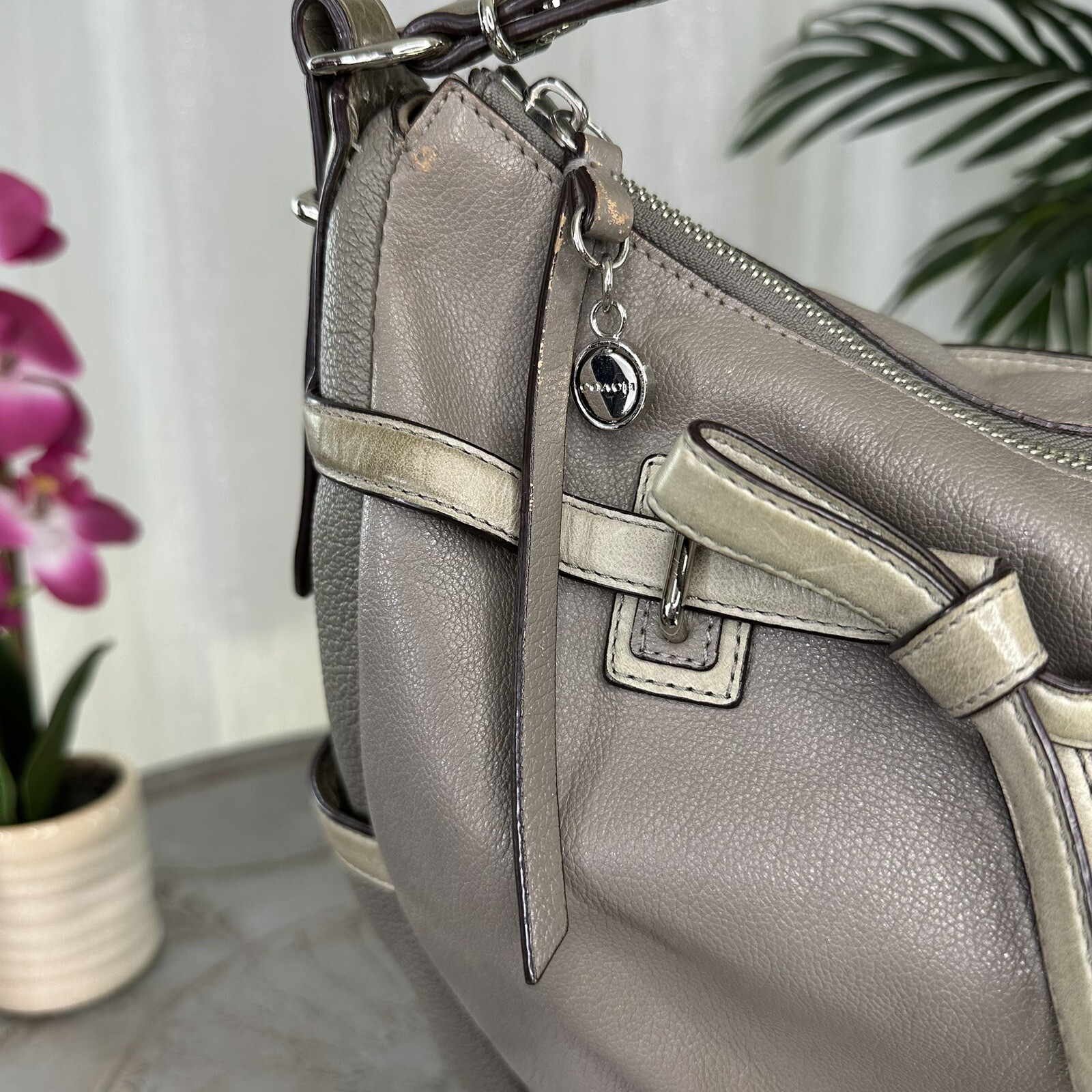 COACH Pinnacle Allie Leather Hobo Shoulder Bag 18665 … - Gem