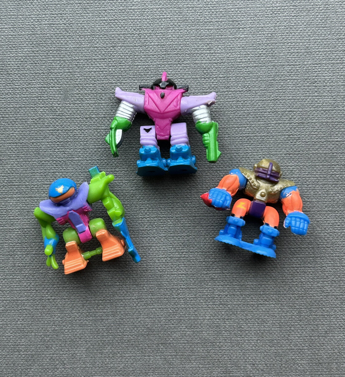 Mini Z Bots Micro Machines Action Figures Lot of 3 1990’s. #7 | eBay