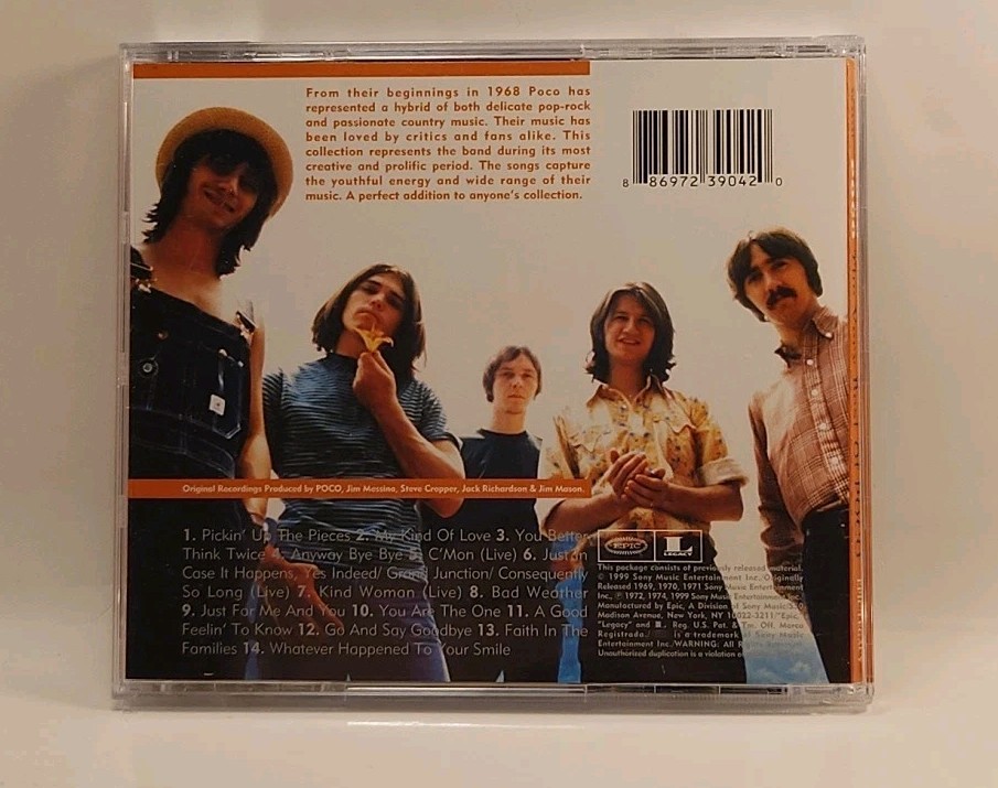 The Very Best of Poco [Remaster] by Poco (1999 CD, Epic Legacy) USA ...