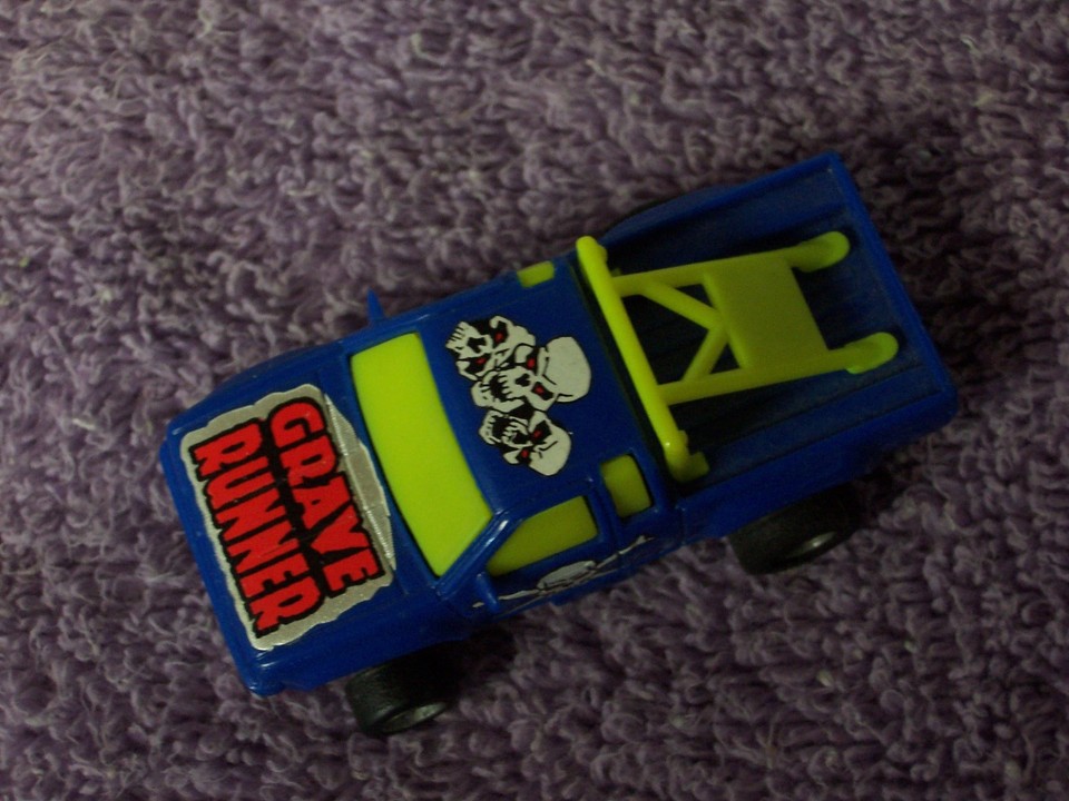 TYCO Grave Runner pickup truck HO slot car 440x2 vintage Blue | eBay