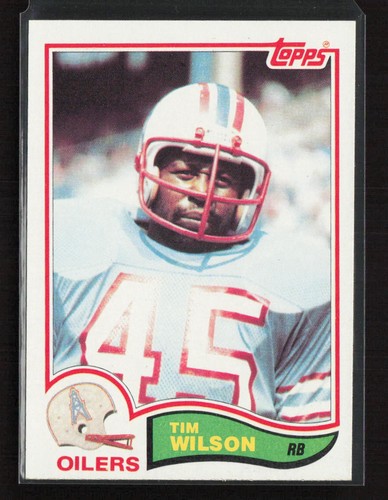1982 Topps #108 Tim Wilson Houston Oilers Near Mint or Better | eBay