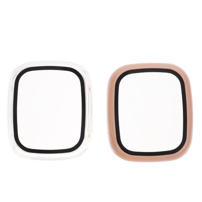 2 Pcs Watch Screen Protector Tpu Boxes Case Protective Cover Smartwatch ...