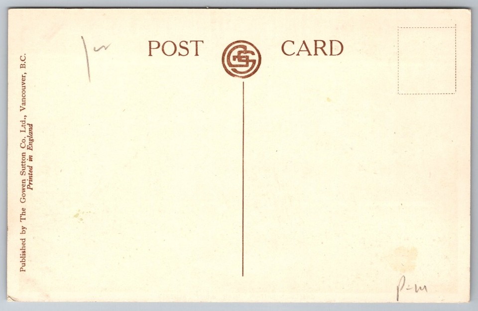 Vintage Castle Mountain Postcard Near Banff Alberta G.S. Co. Ltd. A361 ...