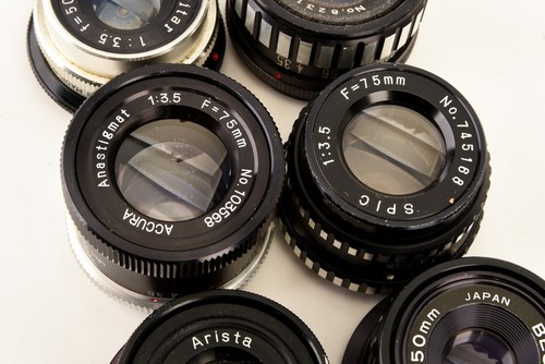 M39 Mount Darkroom Photo Enlarger Enlarging Lens Lot of 6 Vintage V21 ...