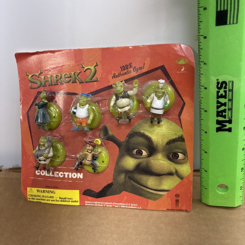 Shrek 2 Vending Machine Header Card Gumball Machine Vintage 2004 | eBay