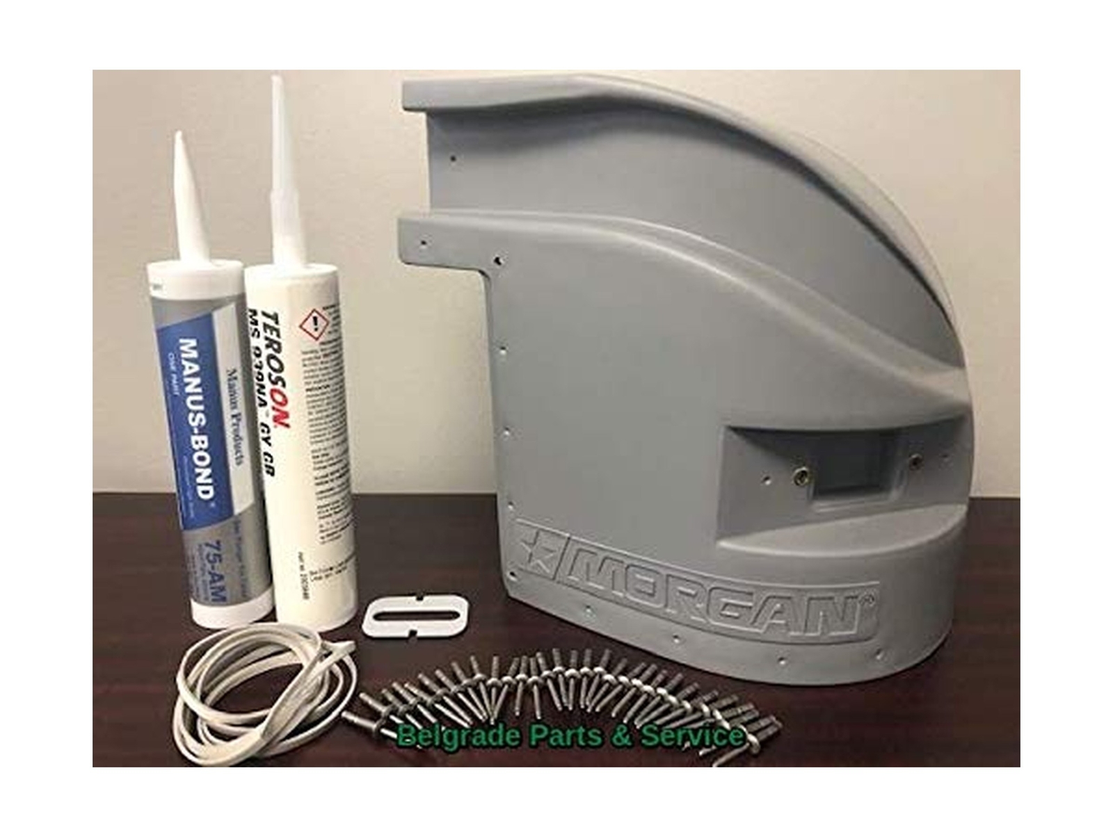 Morgan Truck 62664 RH/Passenger Side/Curbside Complete Corner Cap Kit ...