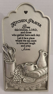 Plates & Plaques - Kitchen Prayer