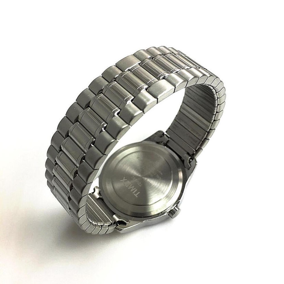 Timex T2M932 Men's South Street Sport Steel Expansion Band Watch | eBay