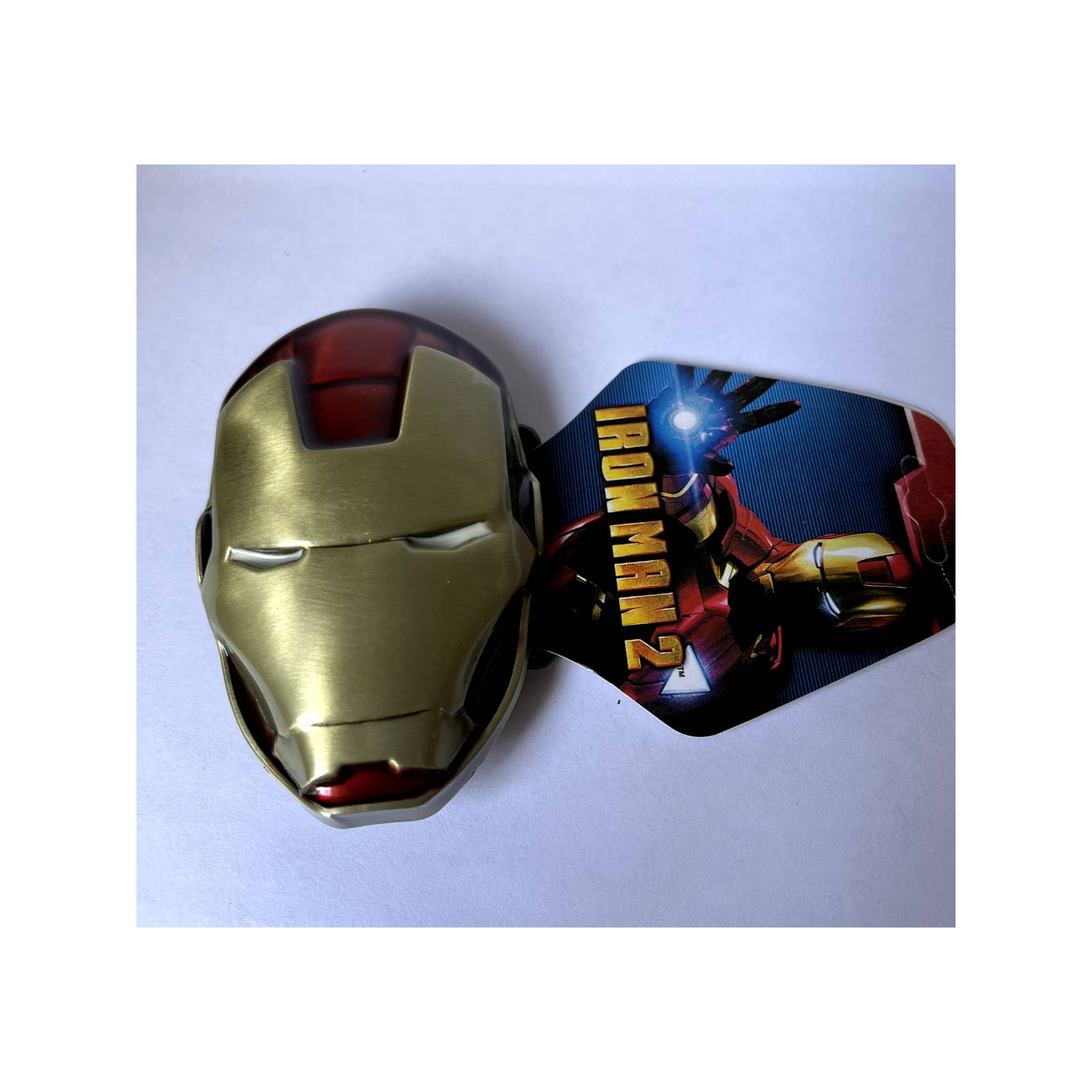 Iron Man Helmet Tony Stark Marvel Belt Buckle Unisex NEW | eBay