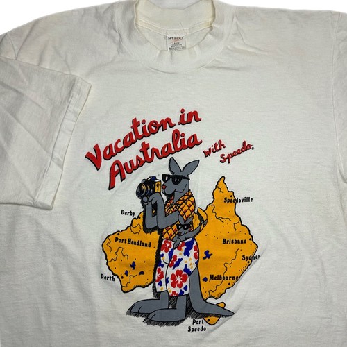 Vintage 80s Speedo Australia Kangaroo Shirt Men’s Large Single Stitch ...
