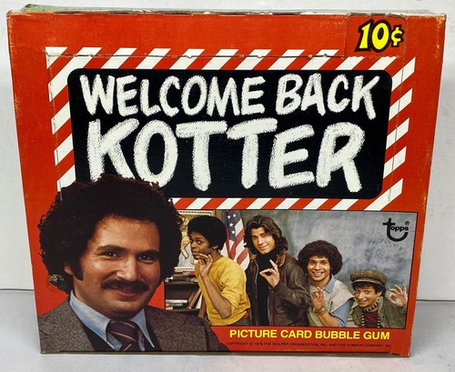 1976 Welcome Back Kotter Vintage Trading Card Wax Box Full 36 Packs ...