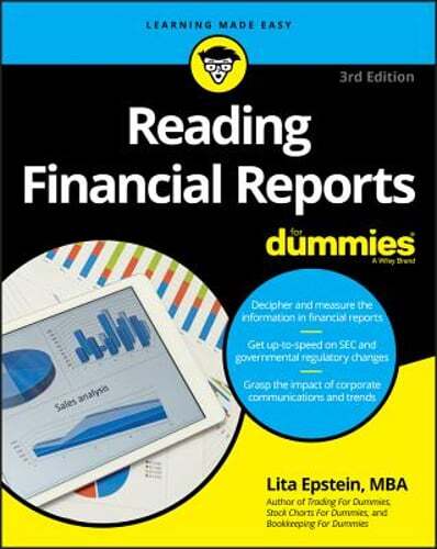 Reading Financial Reports For Dummies by Lita Epstein: Used ...