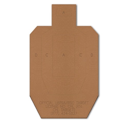 Official USPSA Cardboard Targets, Competition Torso Target | eBay