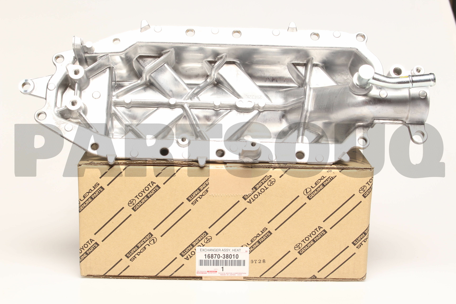 1687038010 Genuine Toyota COVER, HEAT EXCHANGER, NO.1 16870-38010 | eBay