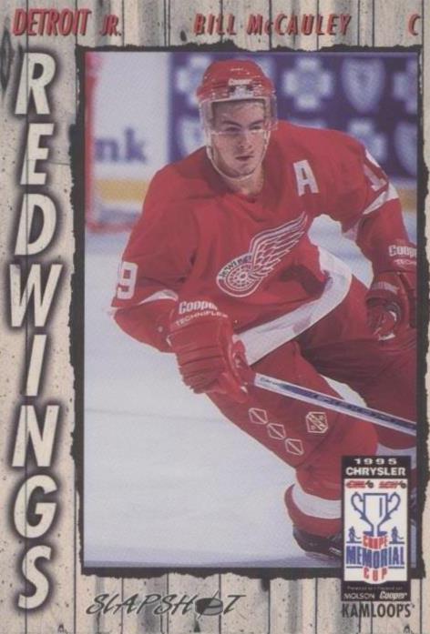 1995-96 Slapshot Memorial Cup - Bill McCauley #86 (RC) for sale online ...