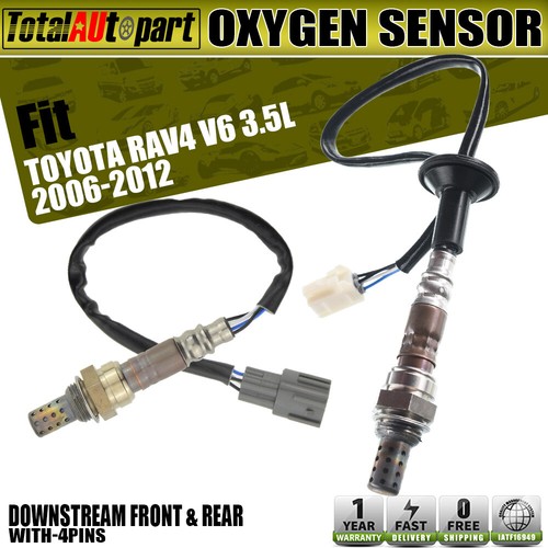 2x Oxygen Sensors for Toyota Rav4 3.5L 2GRFE 2006-2012 Downstream Front ...