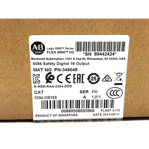 Allen Bradley 5094-OB16S Safety I/O Module 16 Output 5094OB16S NEW | eBay