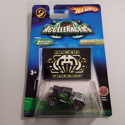 Hot Wheels Acceleracers RD-05 Black Second Generation Realm Series 2005 ...