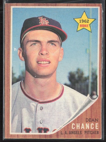 1962 Topps #194a Dean Chance | eBay