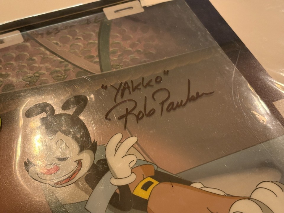Animaniacs Original Production Animation Cel – Yakko Warner – Signed by ...