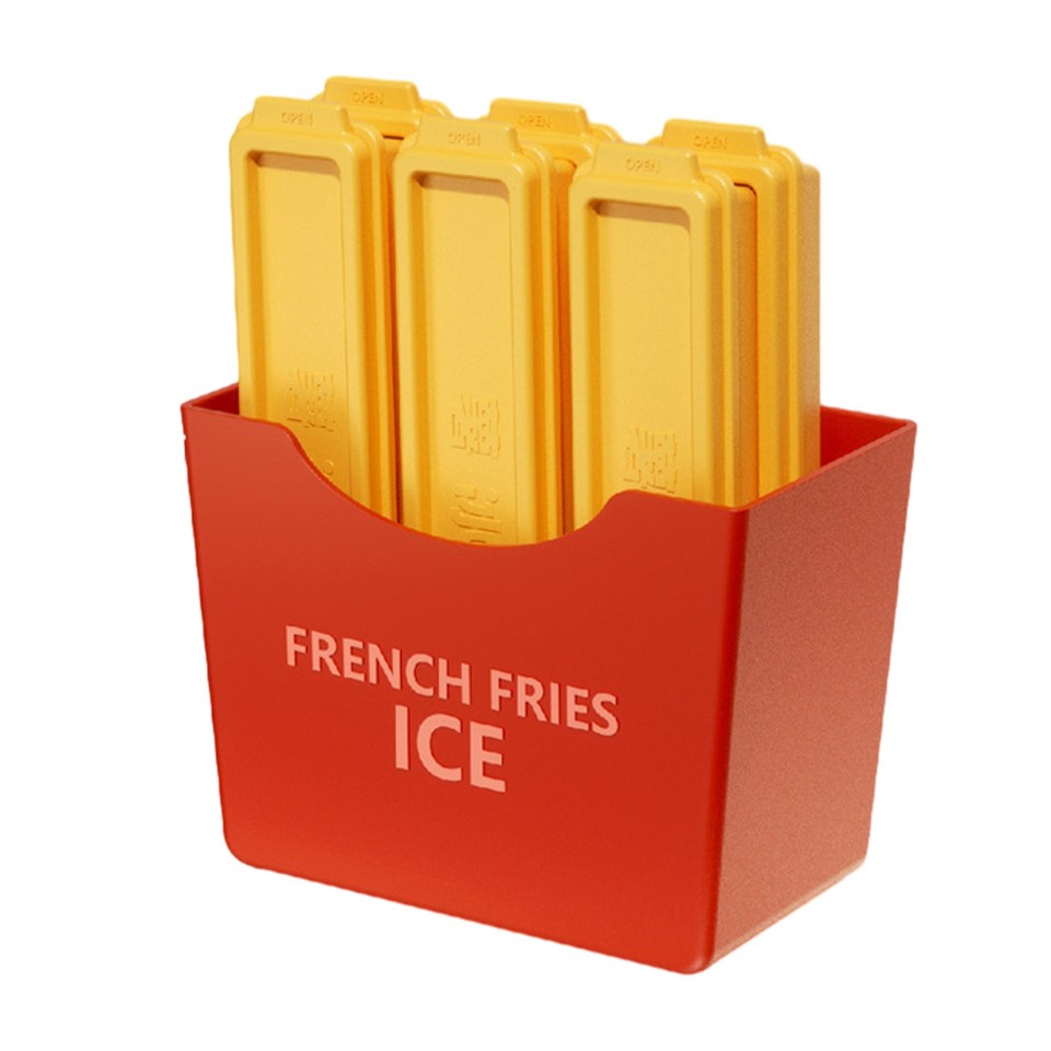 Fun Unique Design French Fries-shaped Popsicles Make Cooler More ...