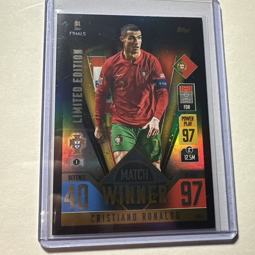 Cristiano Ronaldo Topps Match Attax 101 Portugal MATCH WINNER LTD ...
