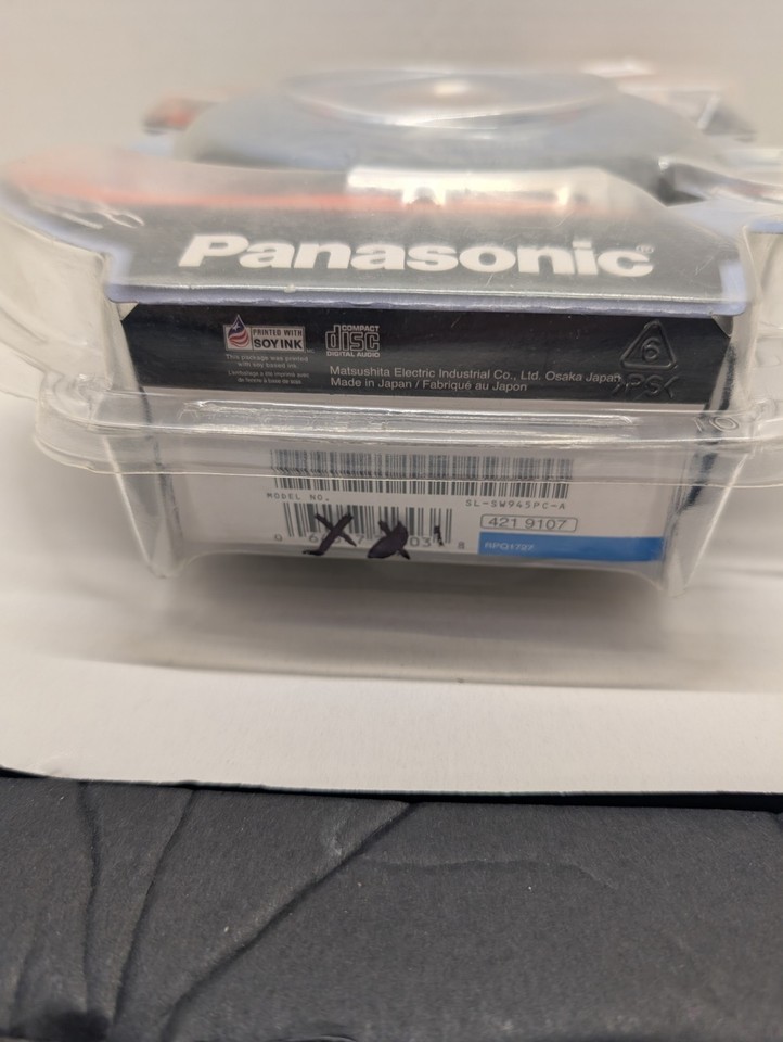 Panasonic Shockwave Portable CD Player with D Sound - Blue (SL-SW945PC ...