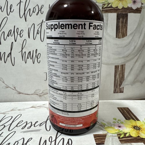 MARY RUTH’S Liquid Morning Multivitamin Essentials Strawberry Flavor ...