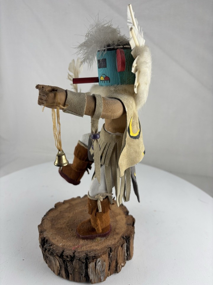 Hopi Navajo Kachina Doll “Morning Singer, Buffalo Dancer”, 13” Tall ...