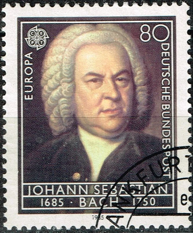 Bach Stamp on Sale | vivatumusica.com