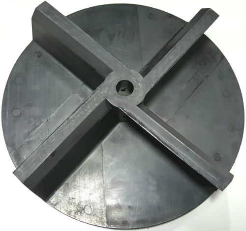 Buyers 1420204 Universal Spinner Disc 11.5" Diameter Polyurethane 3/4 ...