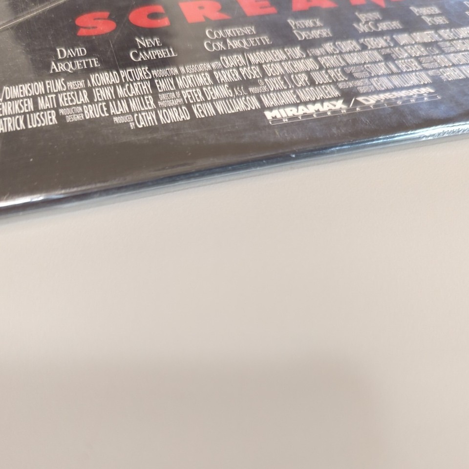Scream 3 Laserdisc. Japan 11-8-2000 AC-3 Release. PILF-2844. New ...