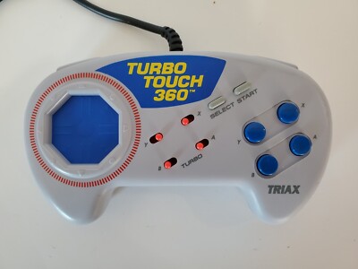 TRIAX TURBO TOUCH 360 CONTROLLER SNES 16-BIT SUPER NINTENDO GAME ...